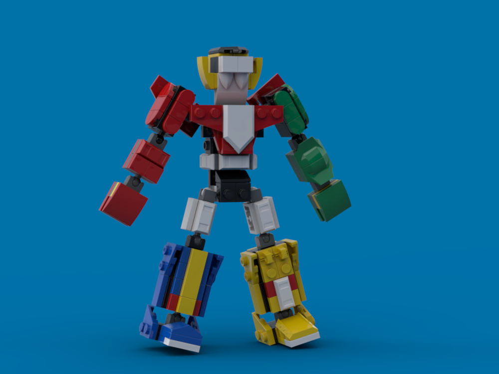 LEGO MOC voltron Beast King GoLion by lautherf | Rebrickable - Build ...