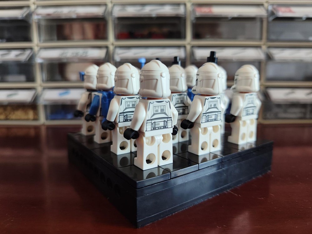 LEGO MOC 12 Minifigures Stand by Shyne_J | Rebrickable - Build with LEGO