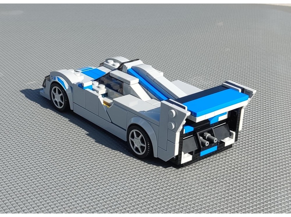 Lego Moc 76917 Le Mans Prototype By Kirvet Rebrickable Build With Lego
