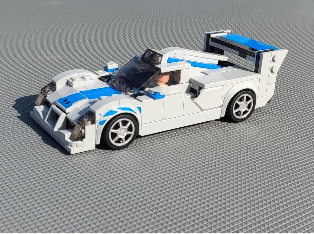 Lego Moc 76917 Le Mans Prototype By Kirvet Rebrickable Build With Lego