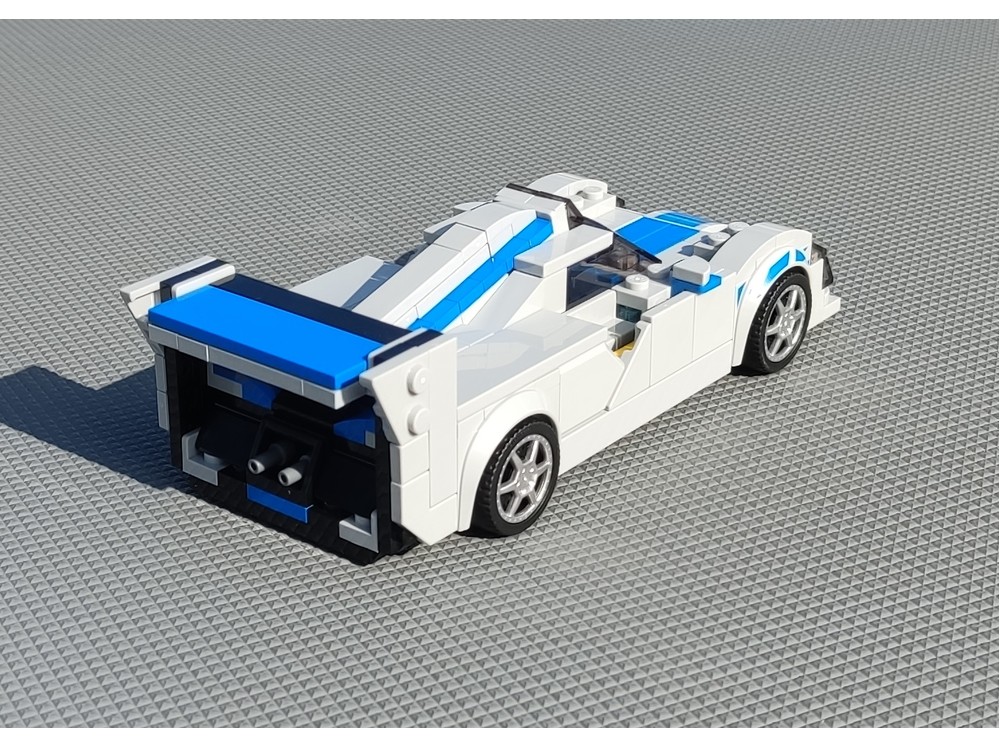 Lego Moc 76917 Le Mans Prototype By Kirvet Rebrickable Build With Lego