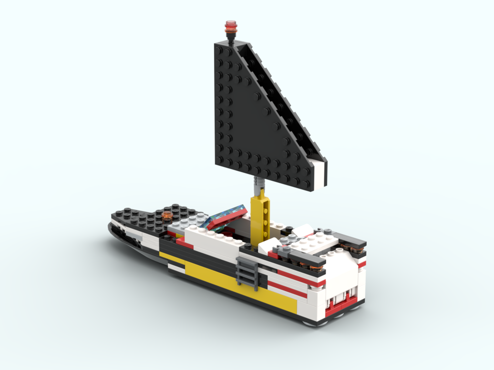 LEGO MOC Sailship by P4tp4t | Rebrickable - Build with LEGO