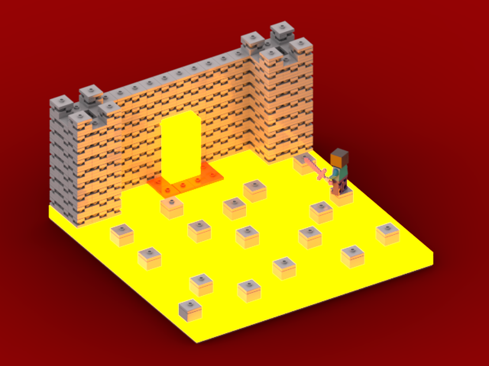 LEGO MOC The Parkour Castle by LegacyLego | Rebrickable - Build with LEGO