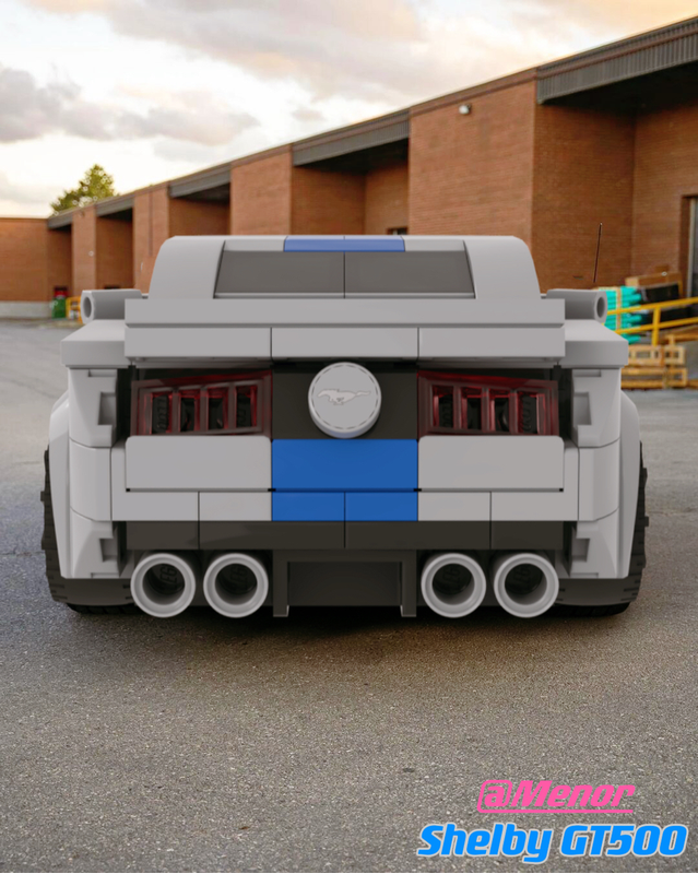 LEGO MOC Ford Mustang Shelby GT500(Generation 5 From Need for Speed) V2 ...