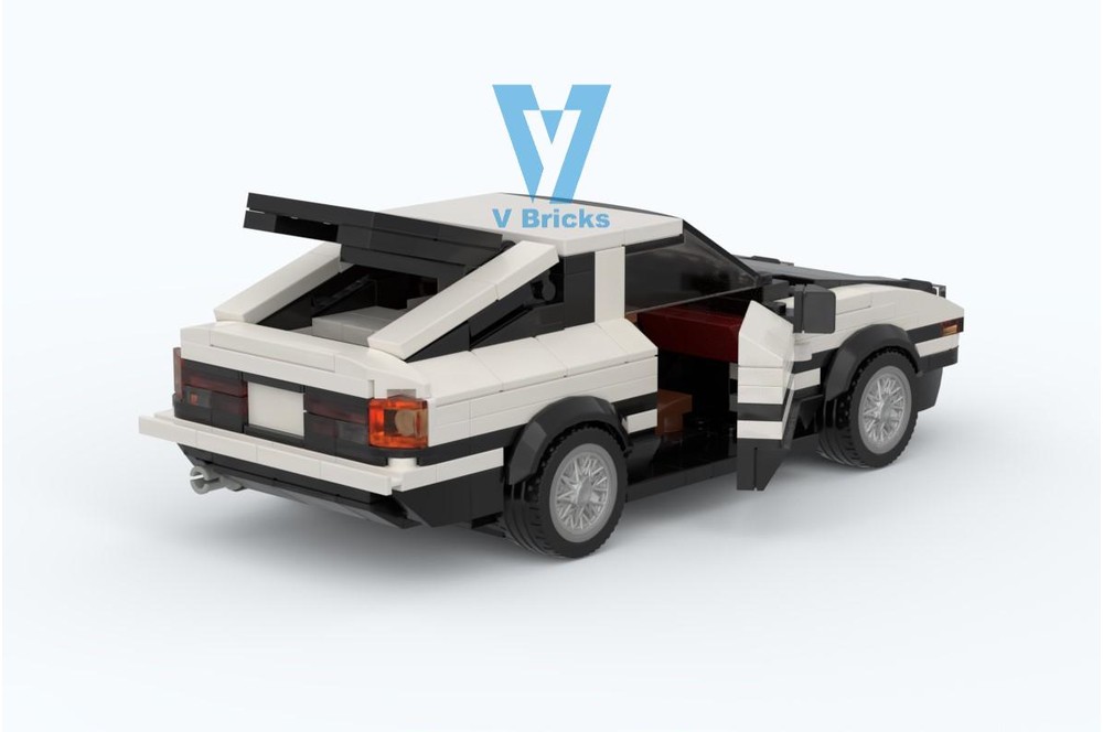LEGO MOC Toyota AE86 ( Sprinter Trueno 1983 3door GT APEX) by VBricks ...