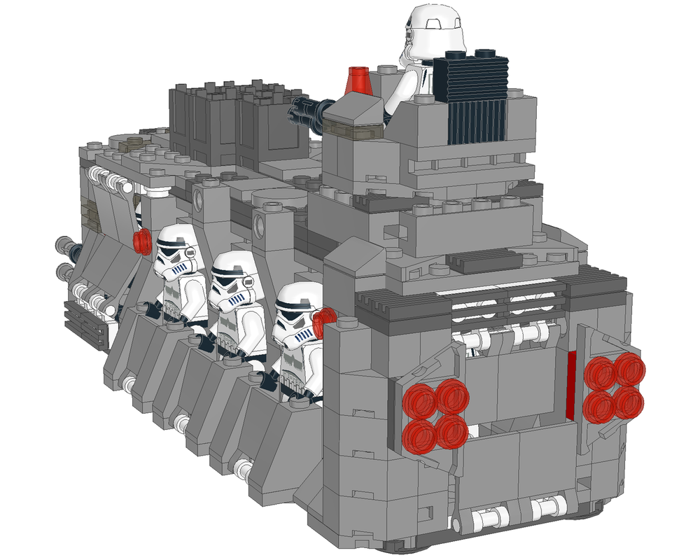 LEGO MOC-155350 K79-S80 Imperial Troop Transport by Jackman26S ...