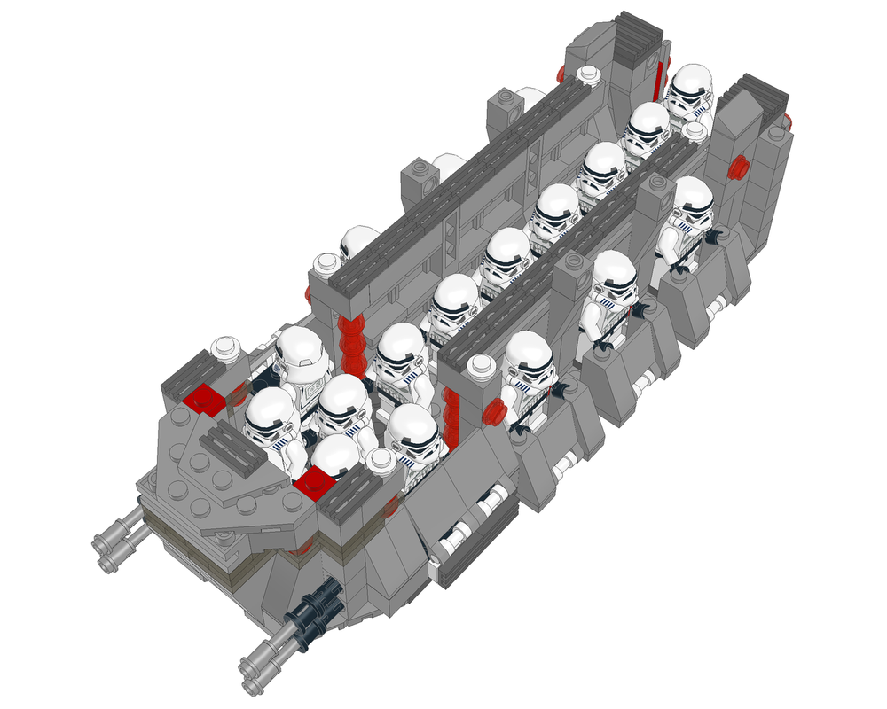 LEGO MOC K79-S80 Imperial Troop Transport by Jackman26S | Rebrickable ...