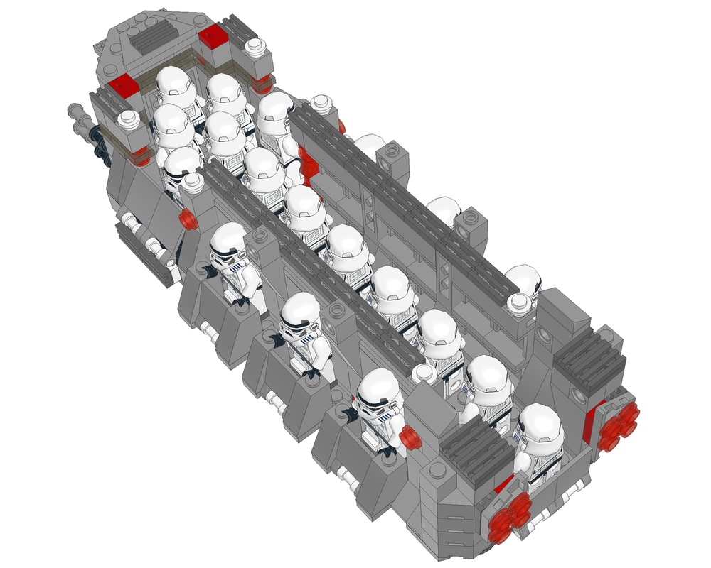 LEGO MOC-155350 K79-S80 Imperial Troop Transport by Jackman26S ...