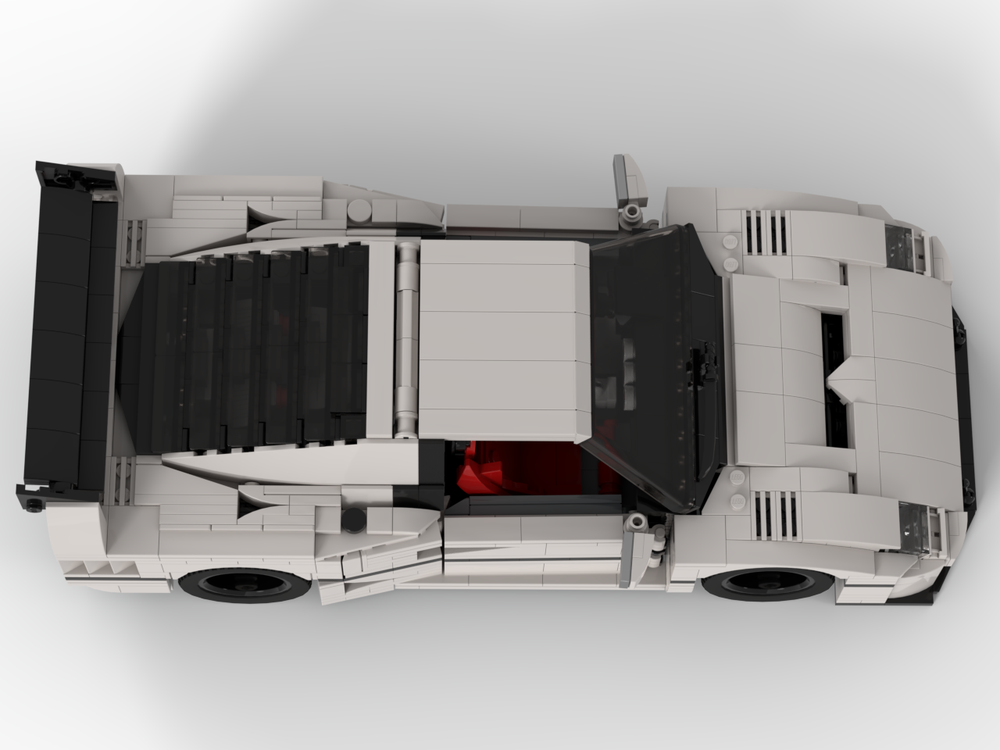 Lego Moc F40 Liberty Walk Style By Linse Rebrickable Build With Lego
