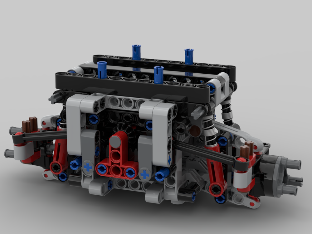 LEGO MOC MOC FWD, RWD and 2 speed gearbox for a 4x4 by Marcel_Kronhof ...