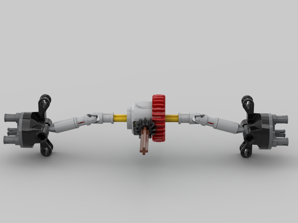 LEGO MOC MOC FWD, RWD and 2 speed gearbox for a 4x4 by Marcel_Kronhof ...