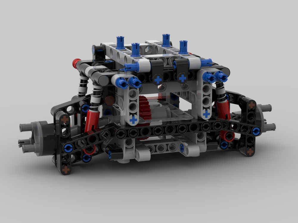 LEGO MOC MOC FWD, RWD and 2 speed gearbox for a 4x4 by Marcel_Kronhof ...