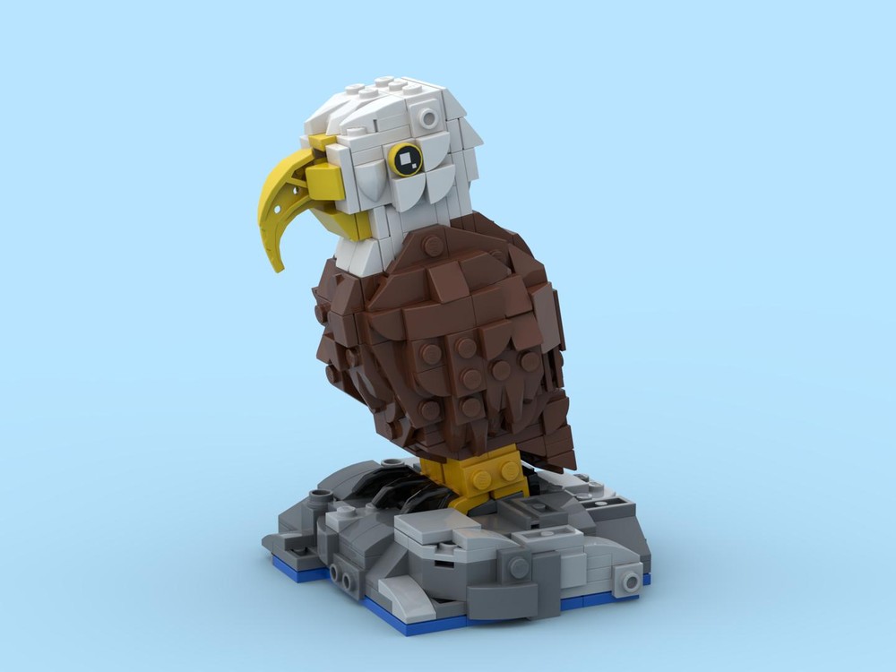 LEGO MOC Bald eagle by Penguins and plastic | Rebrickable - Build with LEGO