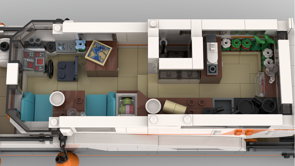 Lego Moc Expedition Yacht By Prshadoko Rebrickable Build With Lego