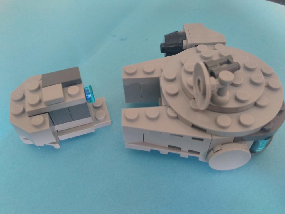 LEGO MOC TRU Millennium Falcon Escape Pod by esfrolios | Rebrickable ...