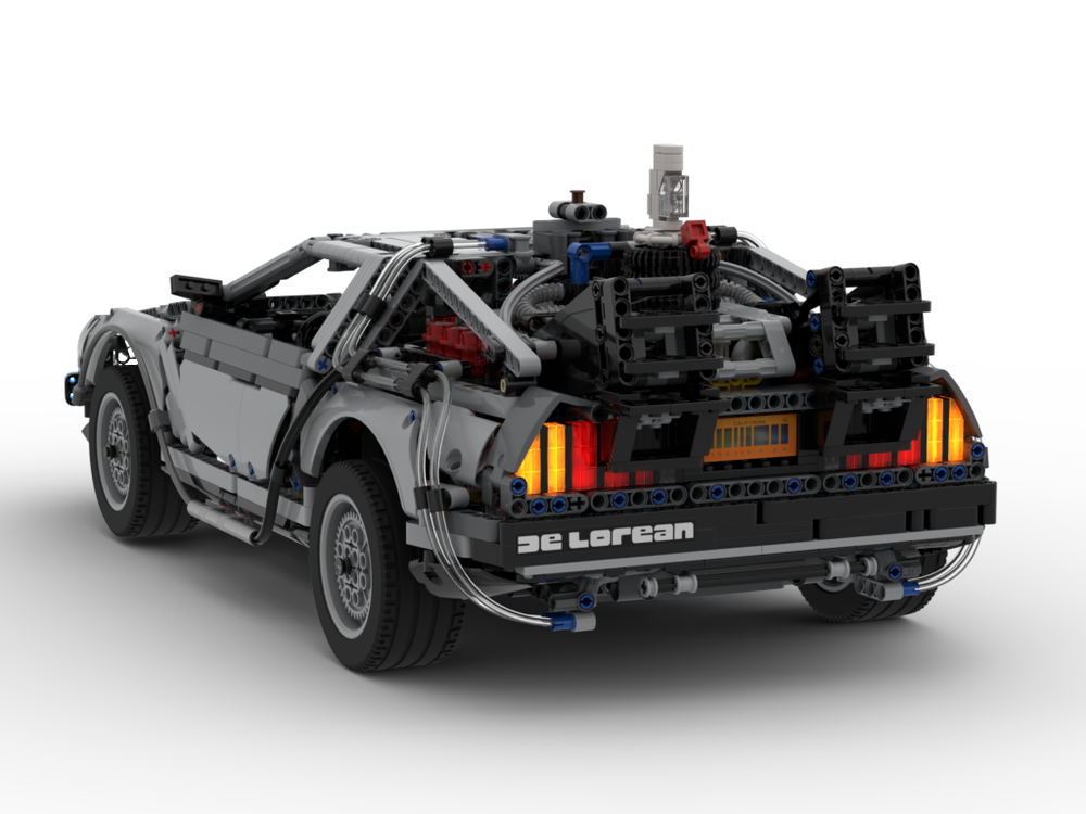Lego Moc Ultimate Back To The Future Delorean Bundle By Mrplatinum