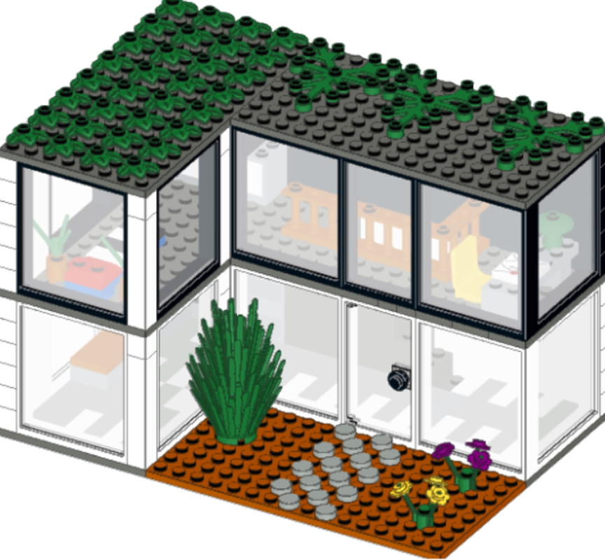 LEGO MOC Modern house by F1fans | Rebrickable - Build with LEGO
