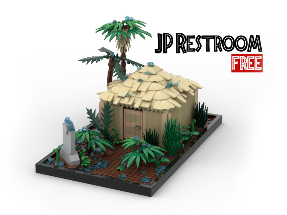 LEGO MOC JP Restroom by JP_Brick | Rebrickable - Build with LEGO