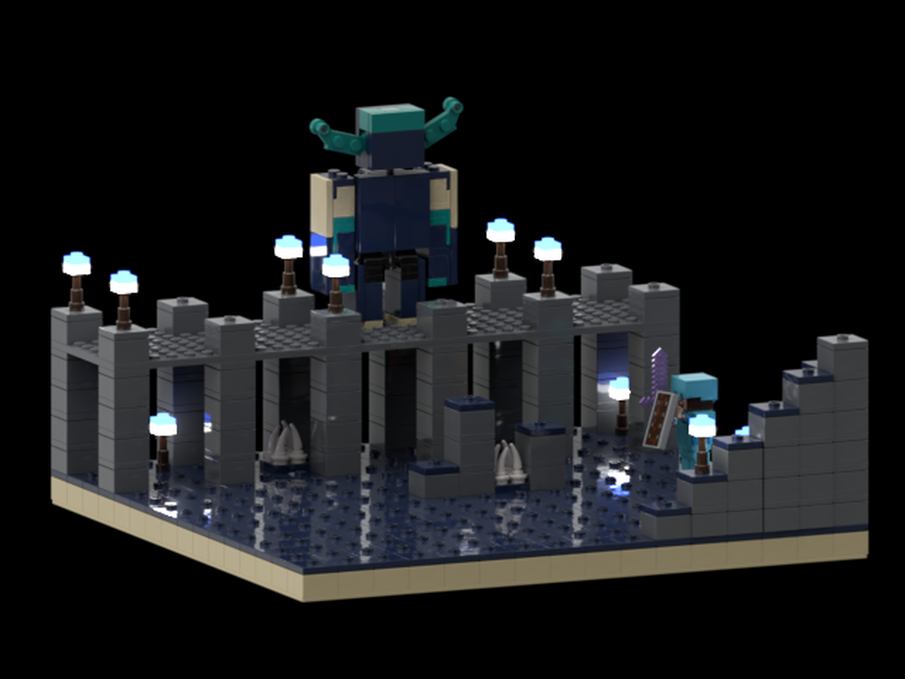 LEGO MOC The Deep Dark Adventure by LegacyLego | Rebrickable - Build ...