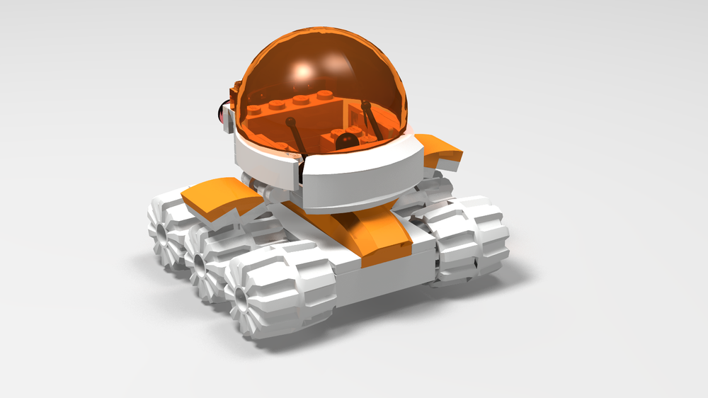 Lego Moc Moon Explorer By Kingmatthew Rebrickable Build With Lego