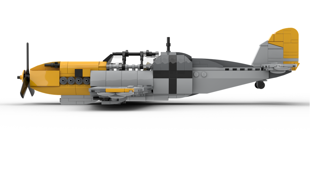 LEGO MOC LEGO WWII Aircraft The Messerschmitt Bf 109 F2 by ...
