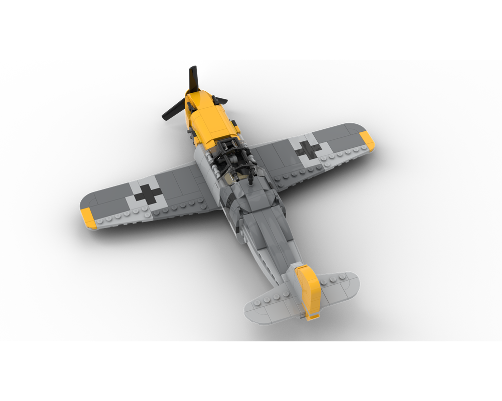 LEGO MOC LEGO WWII Aircraft The Messerschmitt Bf 109 F2 by ...