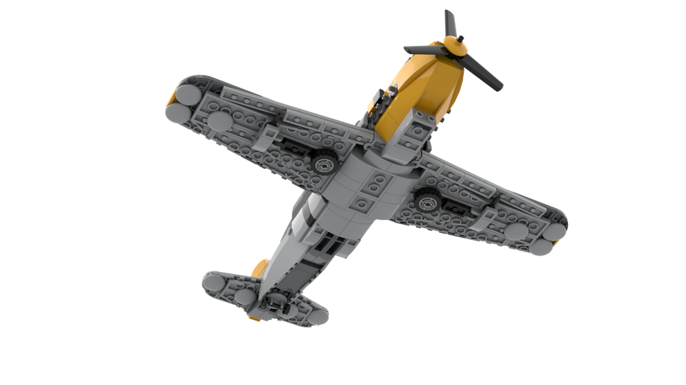 LEGO MOC LEGO WWII Aircraft The Messerschmitt Bf 109 F2 by ...