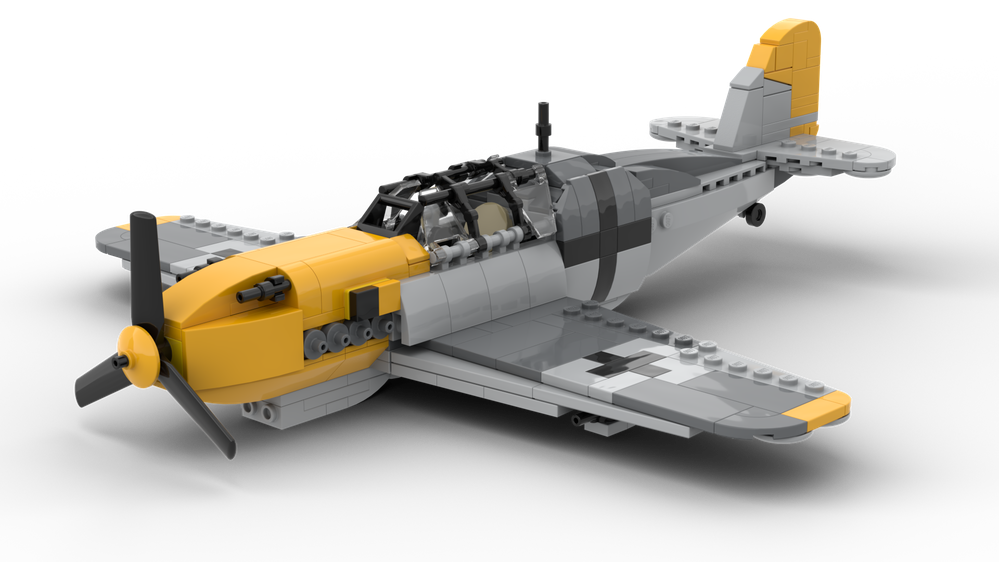 LEGO MOC LEGO WWII Aircraft The Messerschmitt Bf 109 F2 by ...