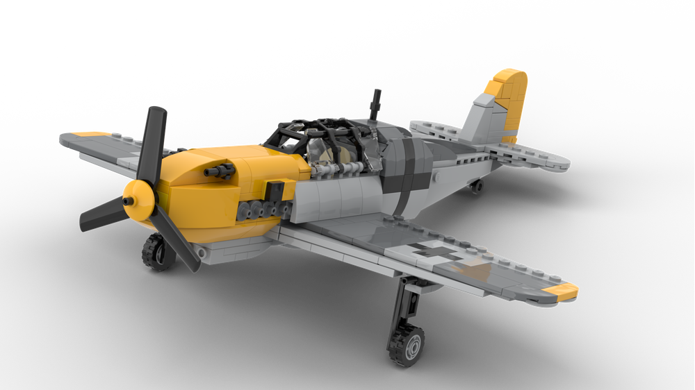 LEGO MOC LEGO WWII Aircraft The Messerschmitt Bf 109 F2 by ...
