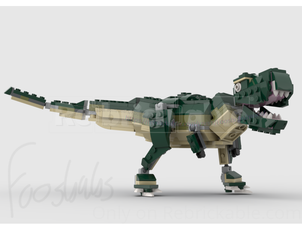 LEGO MOC 31121 Tyrannosaurus rex by Foosbubs | Rebrickable - Build with ...