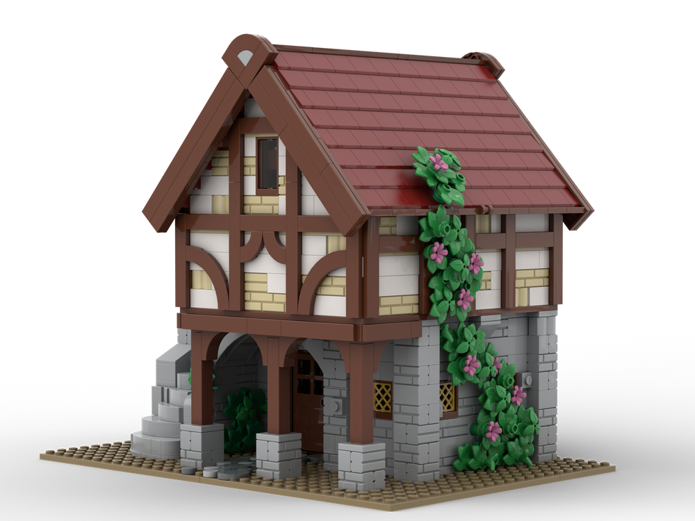 LEGO MOC Medieval house by PetesBricks | Rebrickable - Build with LEGO