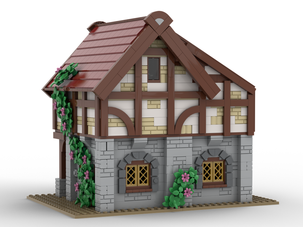LEGO MOC Medieval house by PetesBricks | Rebrickable - Build with LEGO
