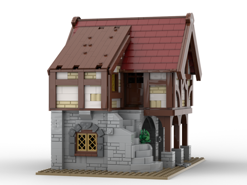 LEGO MOC Medieval house by PetesBricks | Rebrickable - Build with LEGO