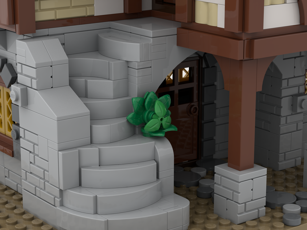LEGO MOC Medieval house by PetesBricks | Rebrickable - Build with LEGO