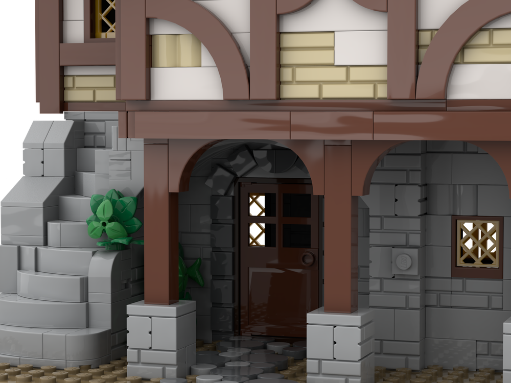 LEGO MOC Medieval house by PetesBricks | Rebrickable - Build with LEGO