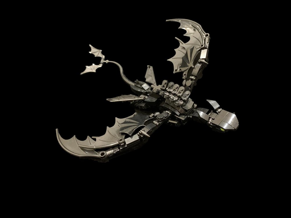 Lego Moc Toothless By Legopopo Rebrickable Build With Lego