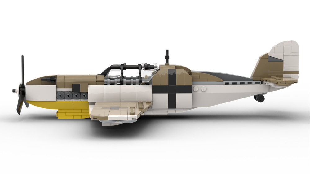 LEGO MOC LEGO WWII Aircraft The Messerschmitt Bf 109 F4 by ...