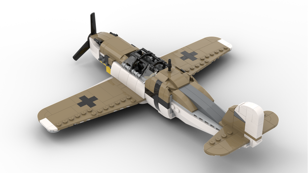 LEGO MOC LEGO WWII Aircraft The Messerschmitt Bf 109 F4 by ...