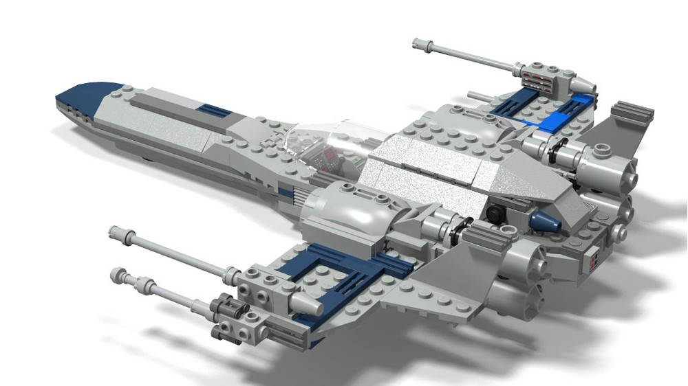 LEGO MOC Z-95 Headhunter by EndigoVandane | Rebrickable - Build with LEGO