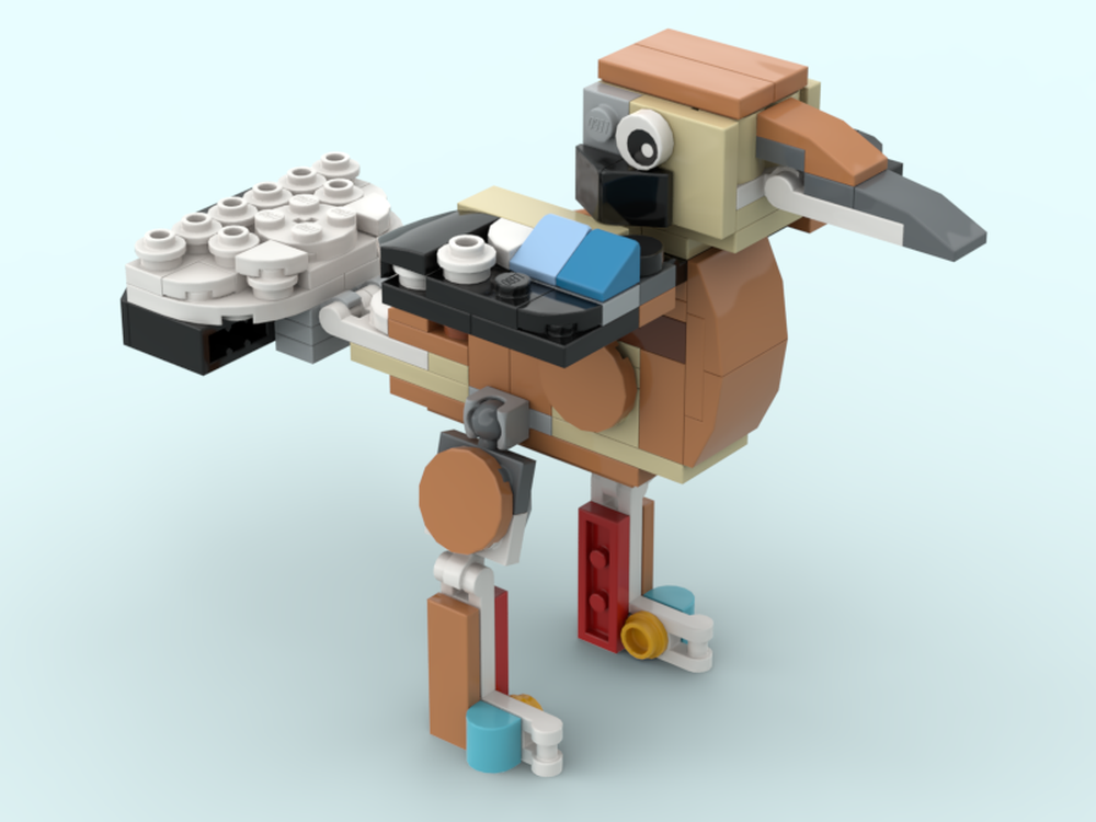 LEGO MOC 31137 Eurasian Jay by Pikminfan67 | Rebrickable - Build with LEGO