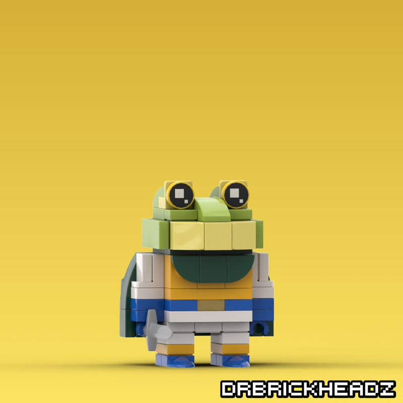 LEGO MOC Frog (Chrono Trigger) Brickheadz by DrBrickheadz | Rebrickable ...