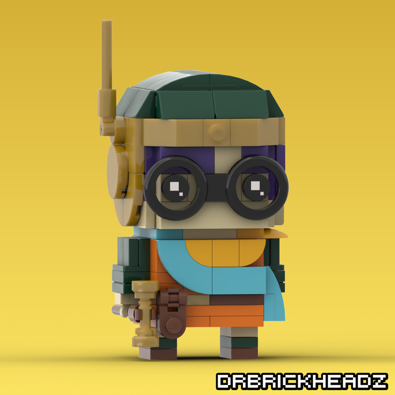 LEGO MOC Lucca (Chrono Trigger) Brickheadz by DrBrickheadz ...