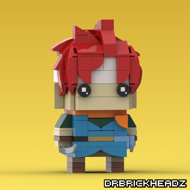 LEGO MOC Crono (Chrono Trigger) Brickheadz by DrBrickheadz ...