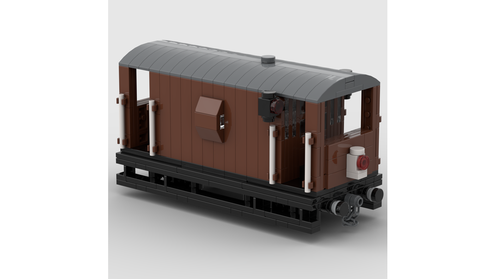 Lego Moc Lner Toad E Brake Van By Jg Locomotive Works Rebrickable