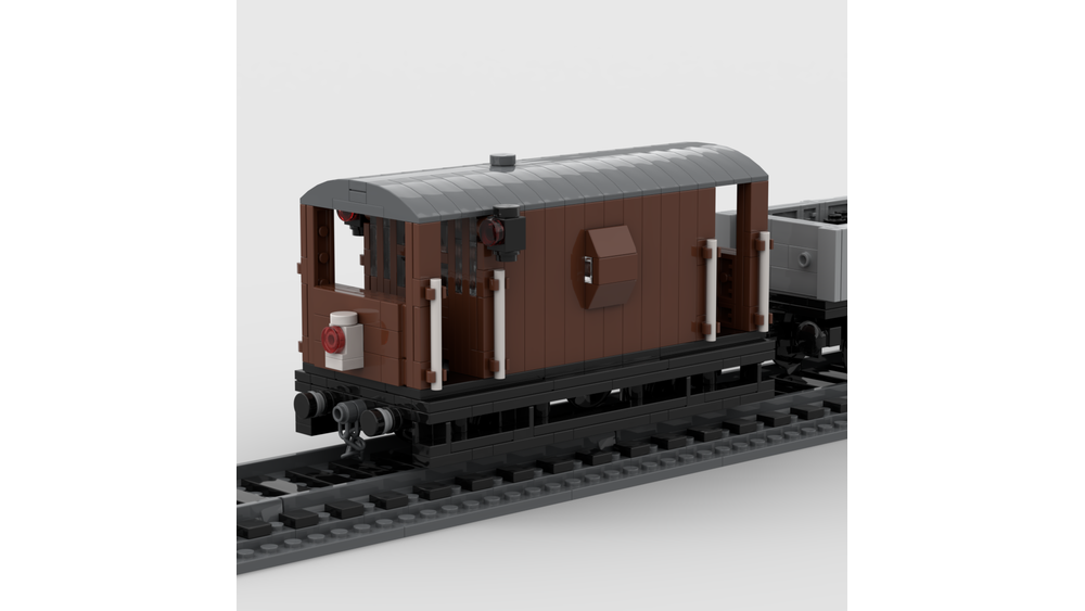 Lego Moc Lner Toad E Brake Van By Jg Locomotive Works Rebrickable