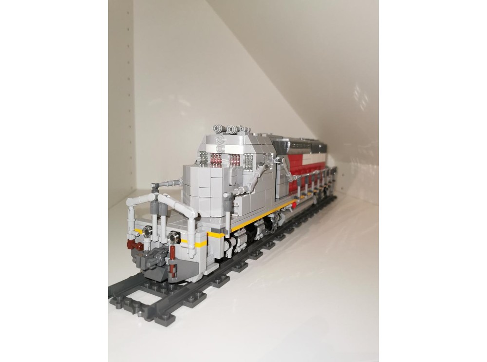 LEGO MOC-155486 Freight train by Average_Train_Enjoyer | Rebrickable ...