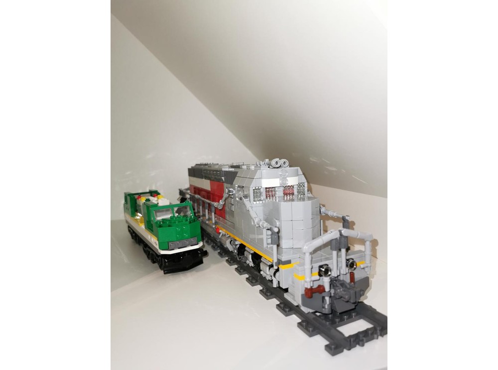 LEGO MOC-155486 Freight train by Average_Train_Enjoyer | Rebrickable ...