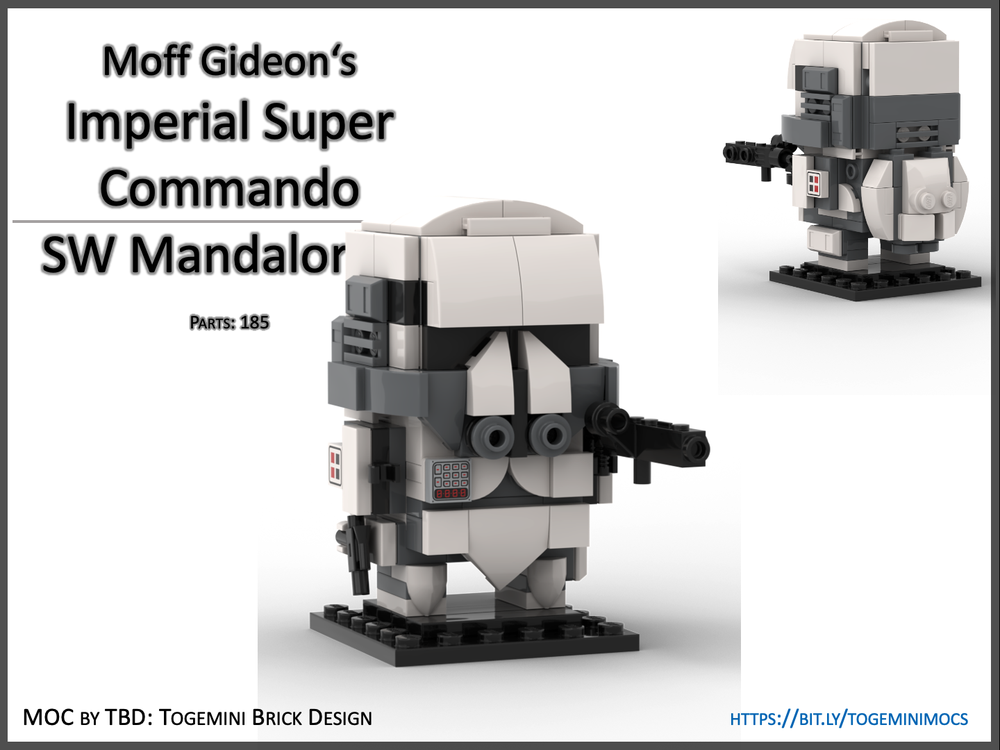 LEGO MOC Moff Gideon's Imperial Super Commando - SW Mandalorian ...