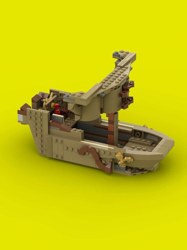 LEGO MOC Thor's Pirate Ship (Alternate build of the goat boat) by ...