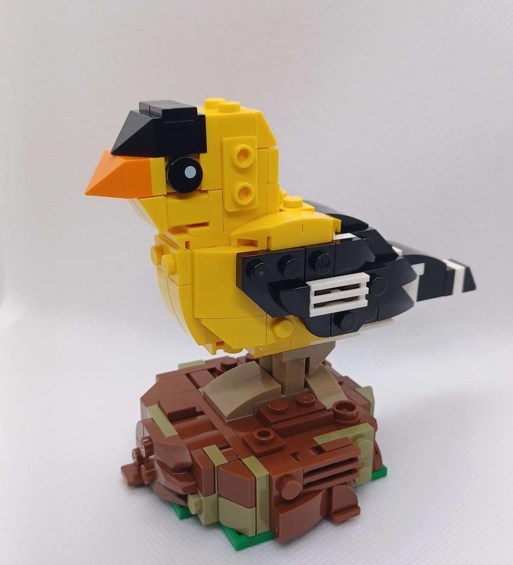 LEGO MOC American Goldfinch by Penguins and plastic | Rebrickable ...